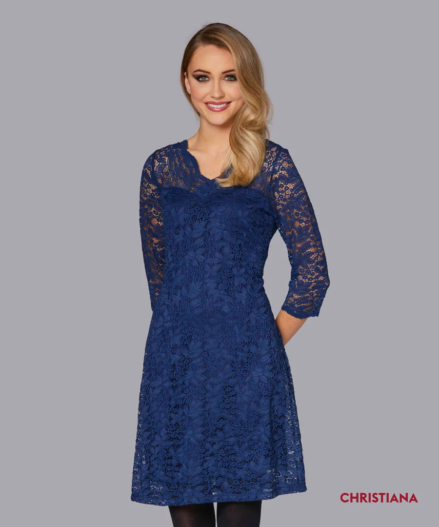 Christina Dress - Luc Fontaine - Quebec Designer - Red Sofa – Rouge Canapé