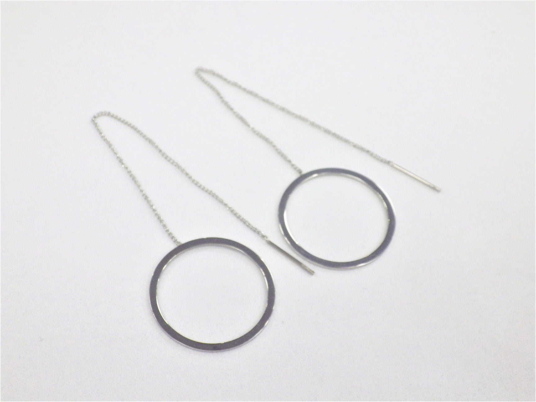 BO Stainless Steel Hanging Circle Chain - Stainless Steel Red – Rouge ...